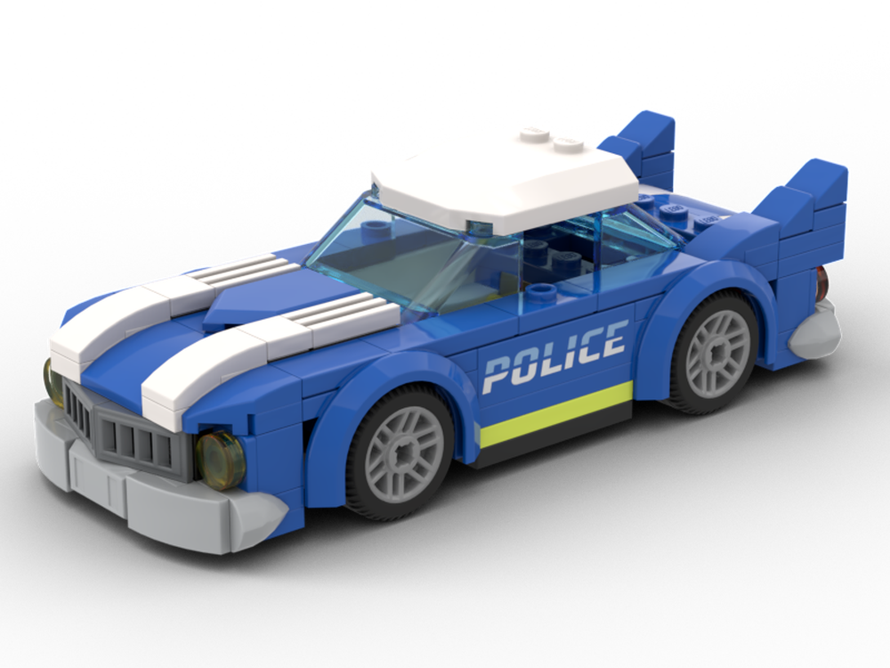 LEGO MOC Retro Car (Modular Model) by hoppepe | Rebrickable - Build ...