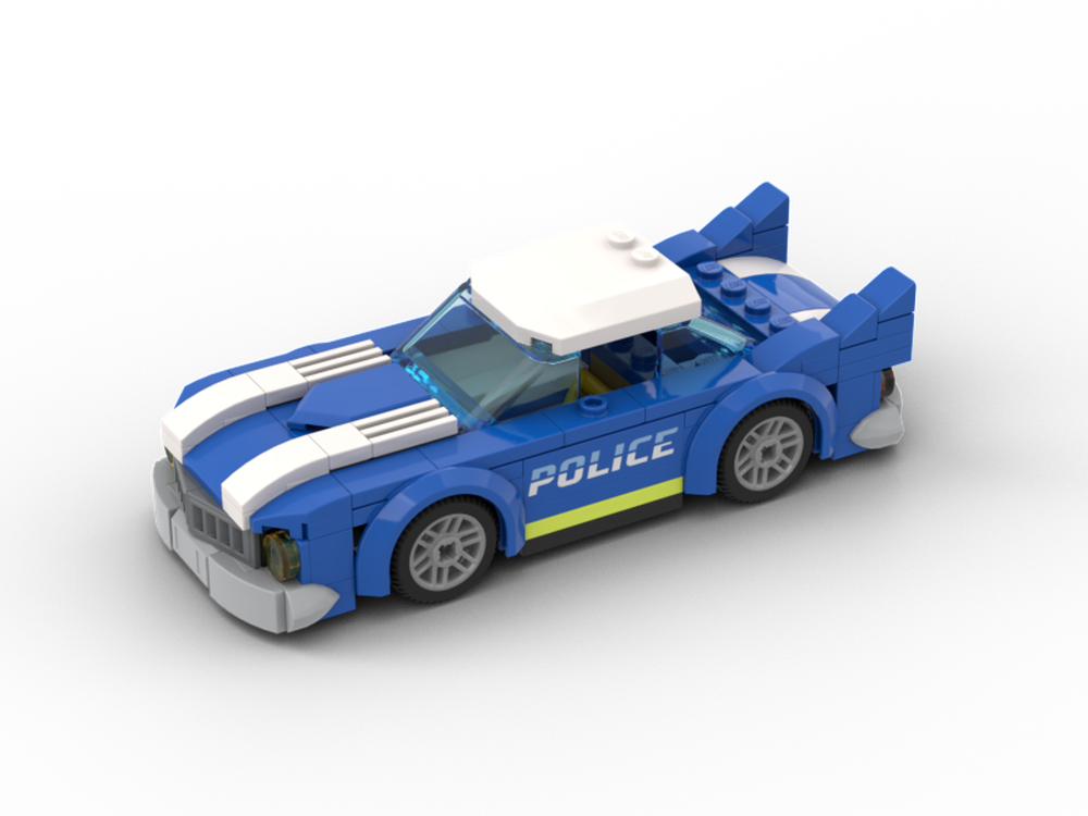 Lego Moc Retro Car Modular Model By Hoppepe Rebrickable Build
