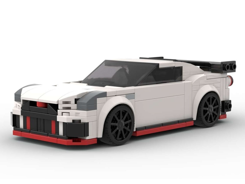 Lego Moc Nissan Gtr Nismo By 6th Gear Rebrickable Build With Lego