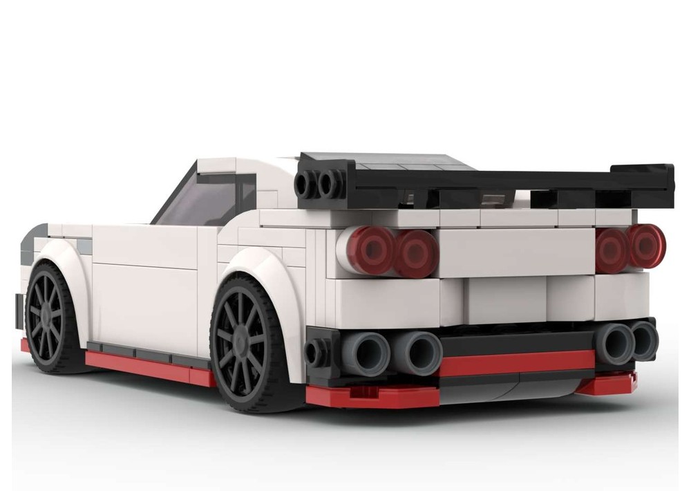 Lego Moc Nissan Gtr Nismo By 6th Gear Rebrickable Build With Lego