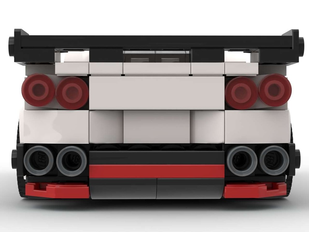 LEGO MOC-204114 Nissan GTR Nismo by 6th gear | Rebrickable - Build with ...