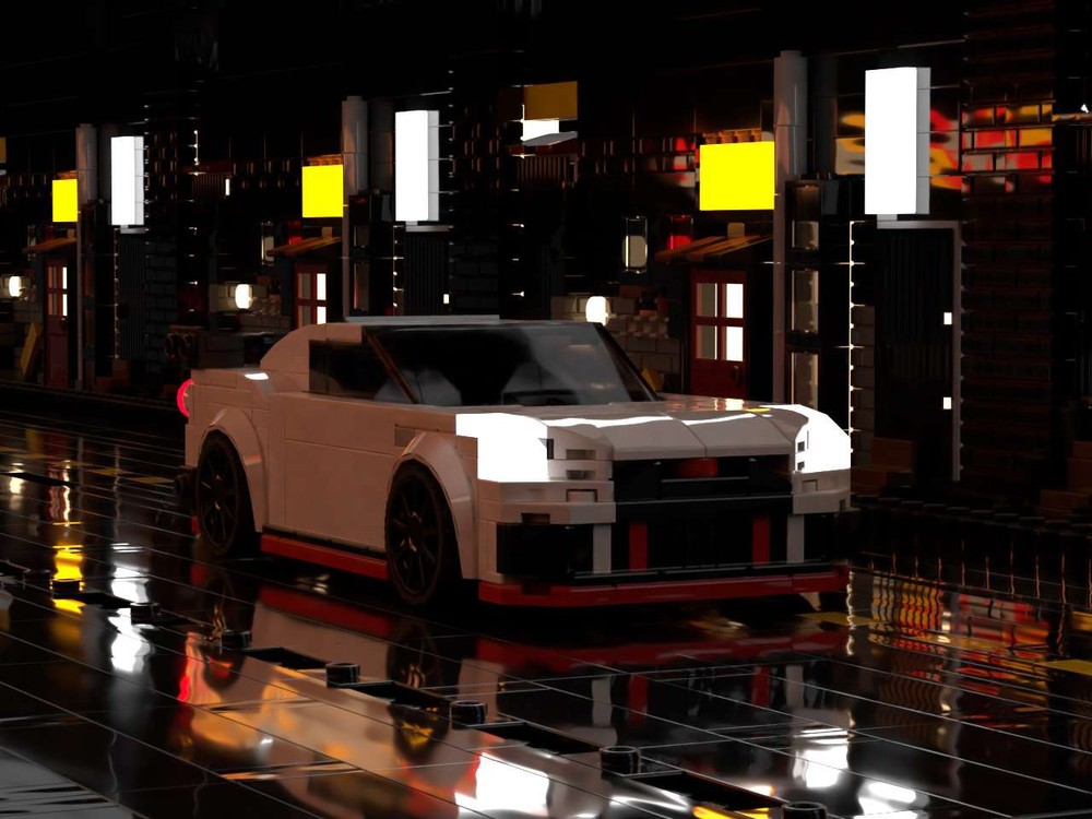LEGO MOC Nissan GTR Nismo by 6th gear | Rebrickable - Build with LEGO
