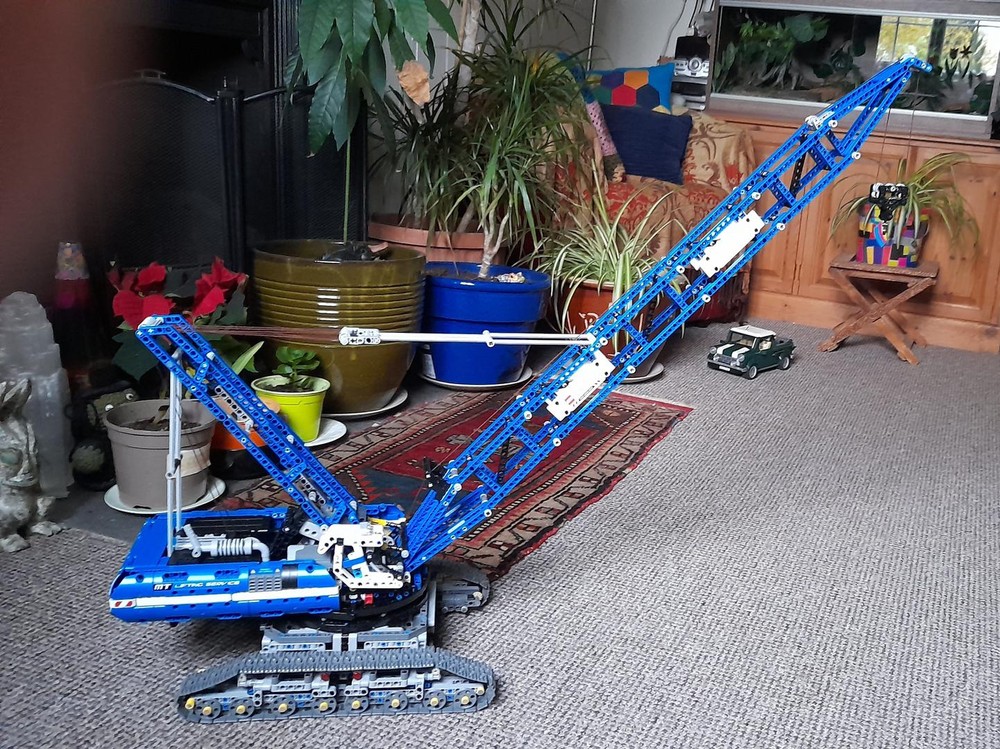 LEGO MOC Large Crawler Crane (based on 42042) full RC by BillBooma ...