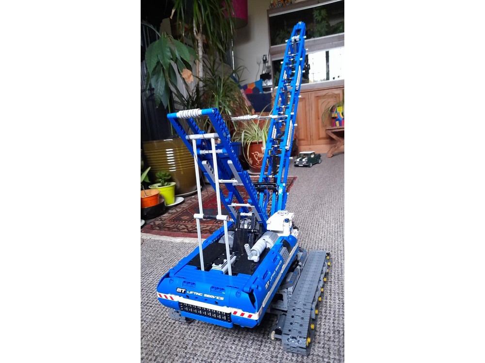 Lego Moc Large Crawler Crane Based On 42042 Full Rc By Billbooma