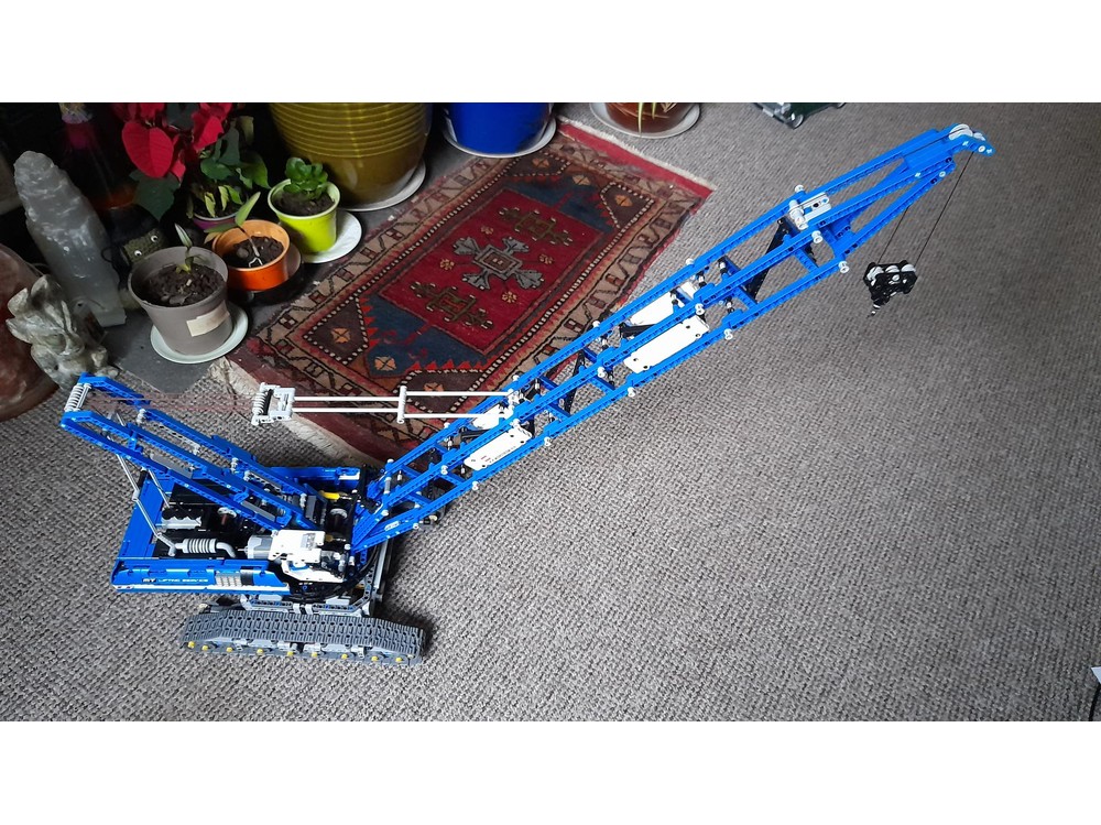 Lego Moc Large Crawler Crane Based On 42042 Full Rc By Billbooma