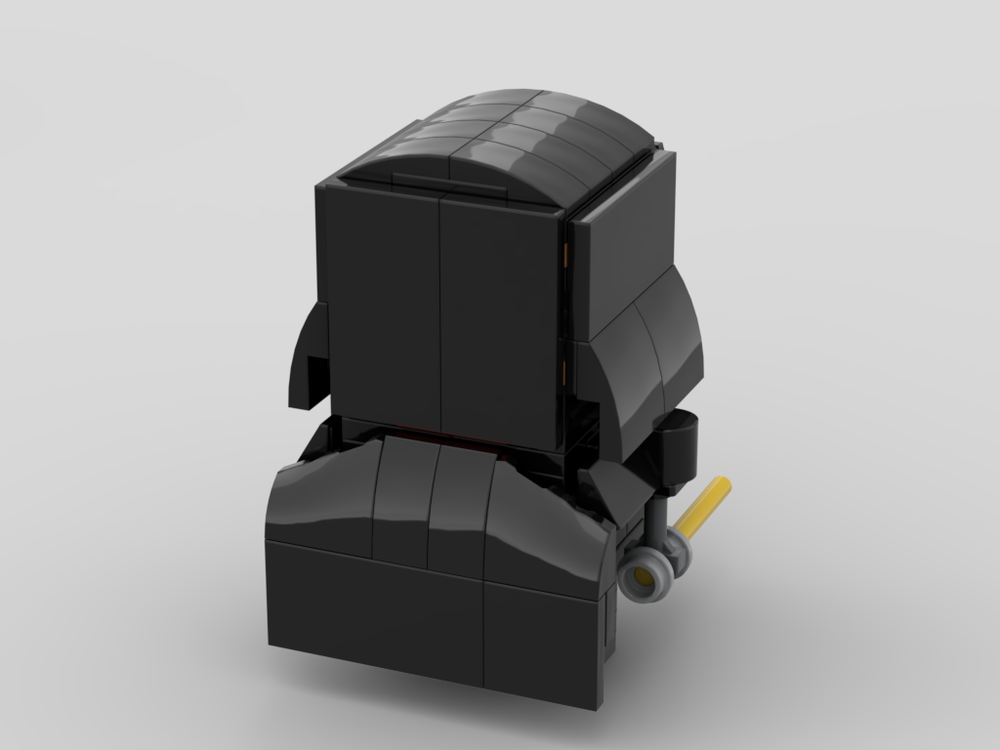 Lego Moc 76924 Darth Vader Brickheadz By Klintisztvud Rebrickable