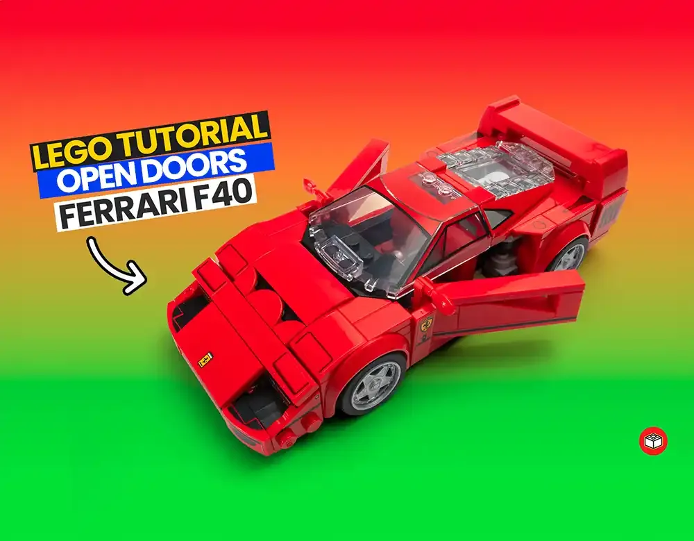 LEGO MOC Open Doors Lego F40 76934 by timetobrick | Rebrickable - Build ...