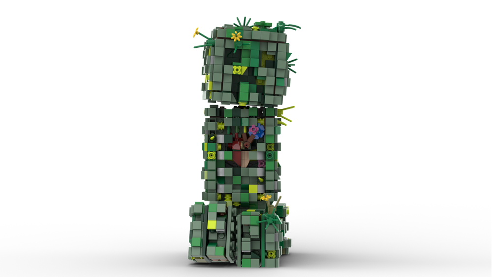 Lego Moc Creeper Display Piece For Intermediate Builders By The