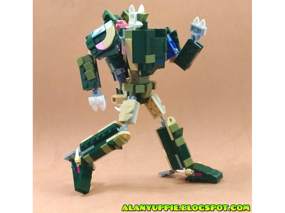 Lego Moc Transformers Two Headed Dragon Using Lego Creator Set 31121