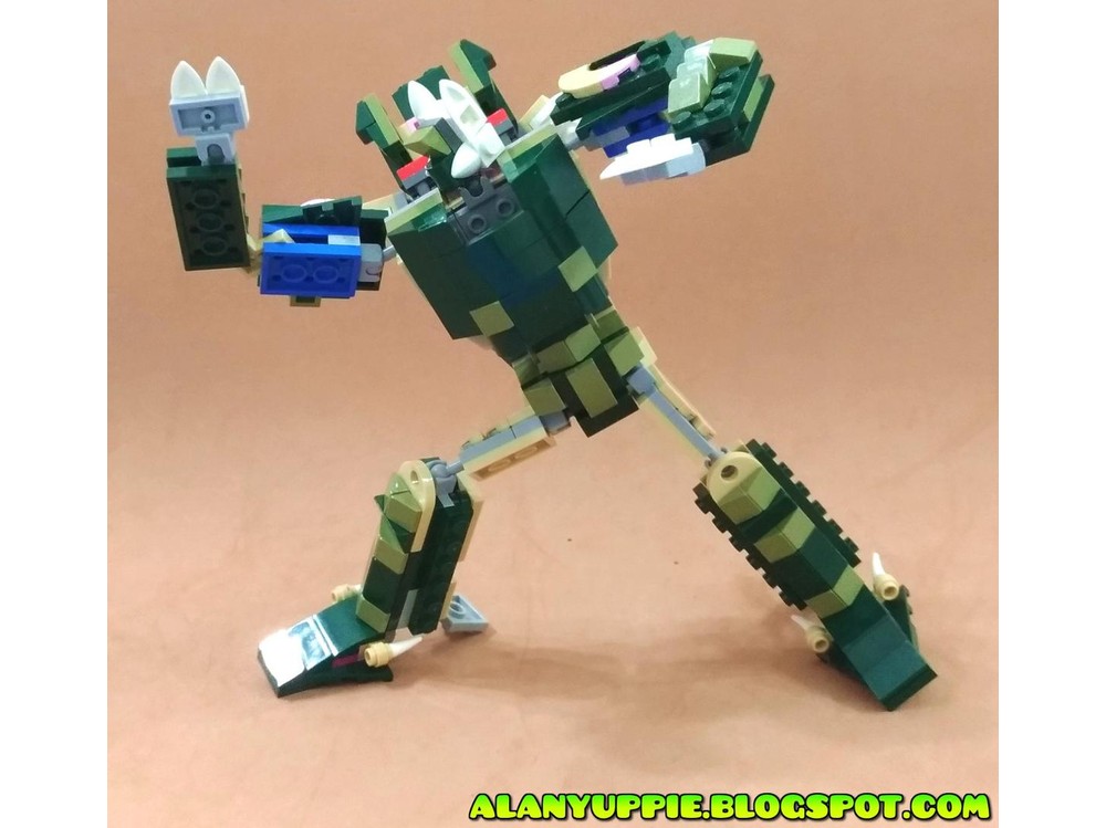 Lego Moc Transformers Two Headed Dragon Using Lego Creator Set 31121