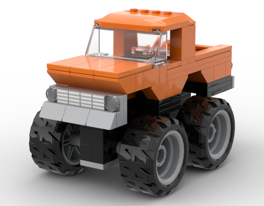 LEGO MOC Monster chevy by EBbuilds | Rebrickable - Build with LEGO