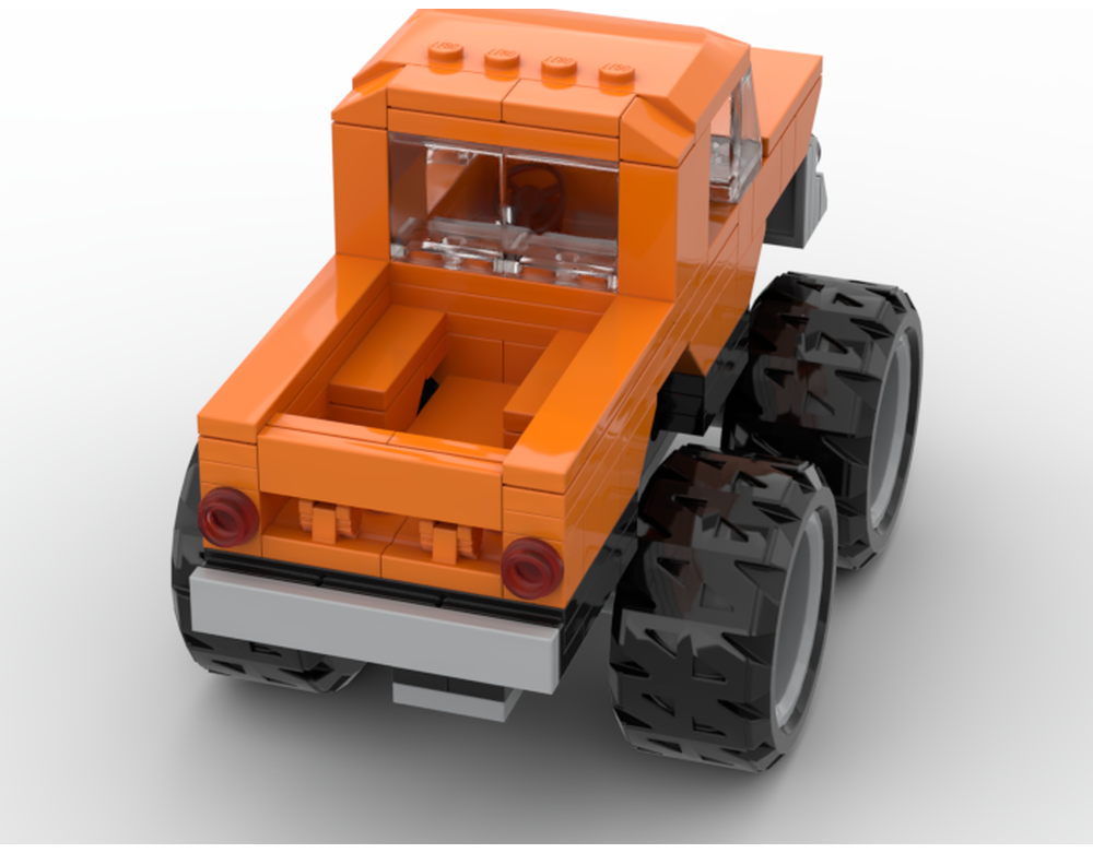 LEGO MOC Monster chevy by EBbuilds | Rebrickable - Build with LEGO