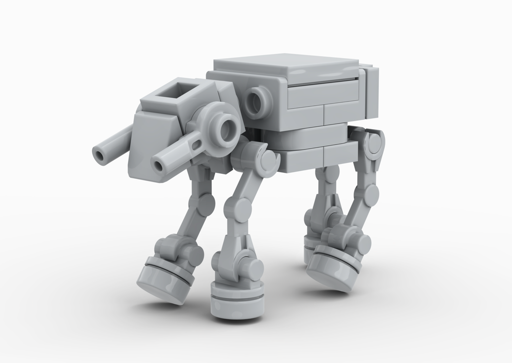 LEGO MOC Micro Star Wars AT-AT by The Bobby Brix Channel | Rebrickable ...