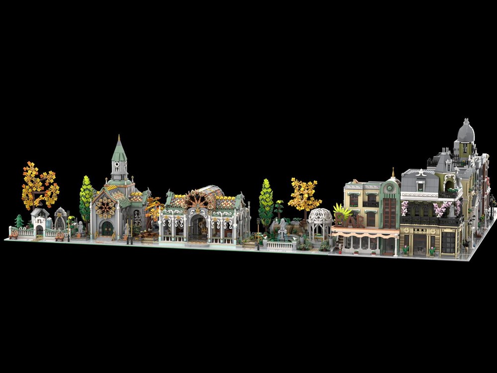 Lego Moc 8in1 Modular Alternative Builds 2024 By Pl Mocs Rebrickable