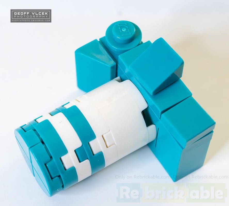 LEGO MOC Pocket Size Mirrorless SLR (dark turquoise) by geoffvphoto ...
