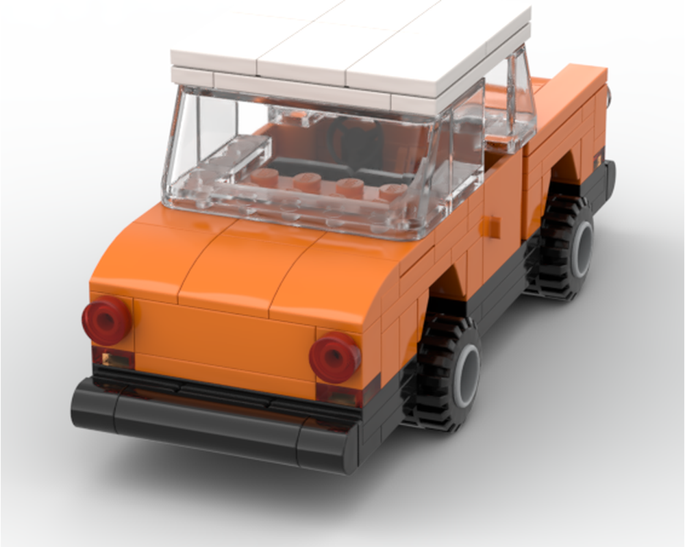 LEGO MOC Updated 1956 car by EBbuilds | Rebrickable - Build with LEGO