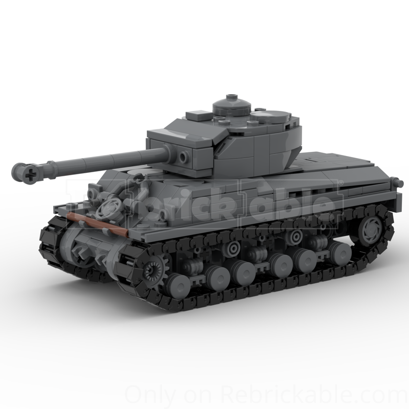 LEGO MOC M4A2E8 Sherman by bricktingsmon | Rebrickable - Build with LEGO