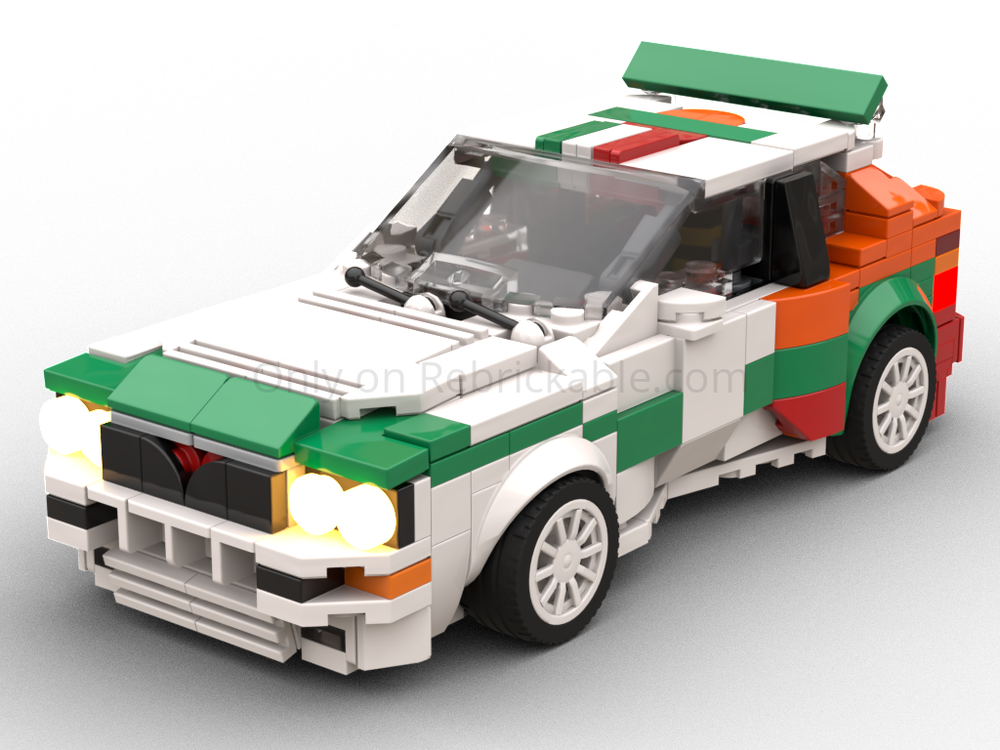 LEGO MOC Lancia Delta-VINHO de MADEIRA (LiTE series, class EVOplus) by ...