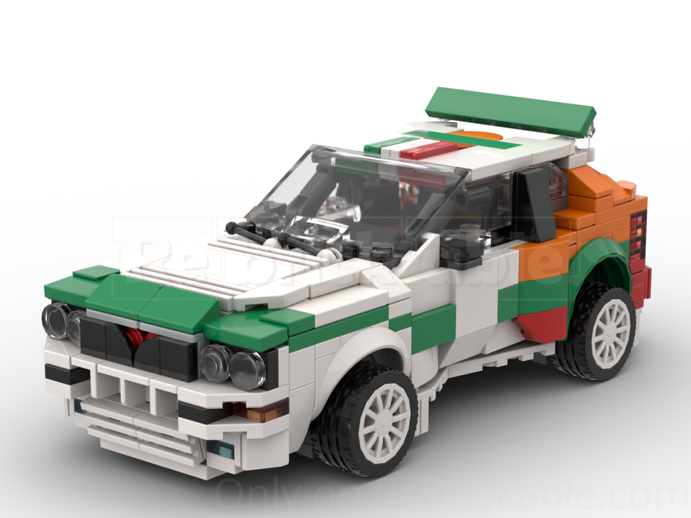 LEGO MOC Lancia Delta-VINHO de MADEIRA (LiTE series, class EVOplus) by ...