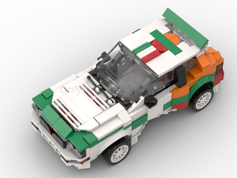 LEGO MOC Lancia Delta-VINHO de MADEIRA (LiTE series, class EVOplus) by ...