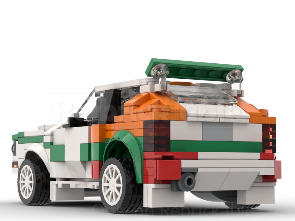 LEGO MOC Lancia Delta-VINHO de MADEIRA (LiTE series, class EVOplus) by ...