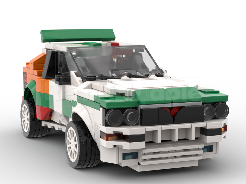 LEGO MOC Lancia Delta-VINHO de MADEIRA (LiTE series, class EVOplus) by ...