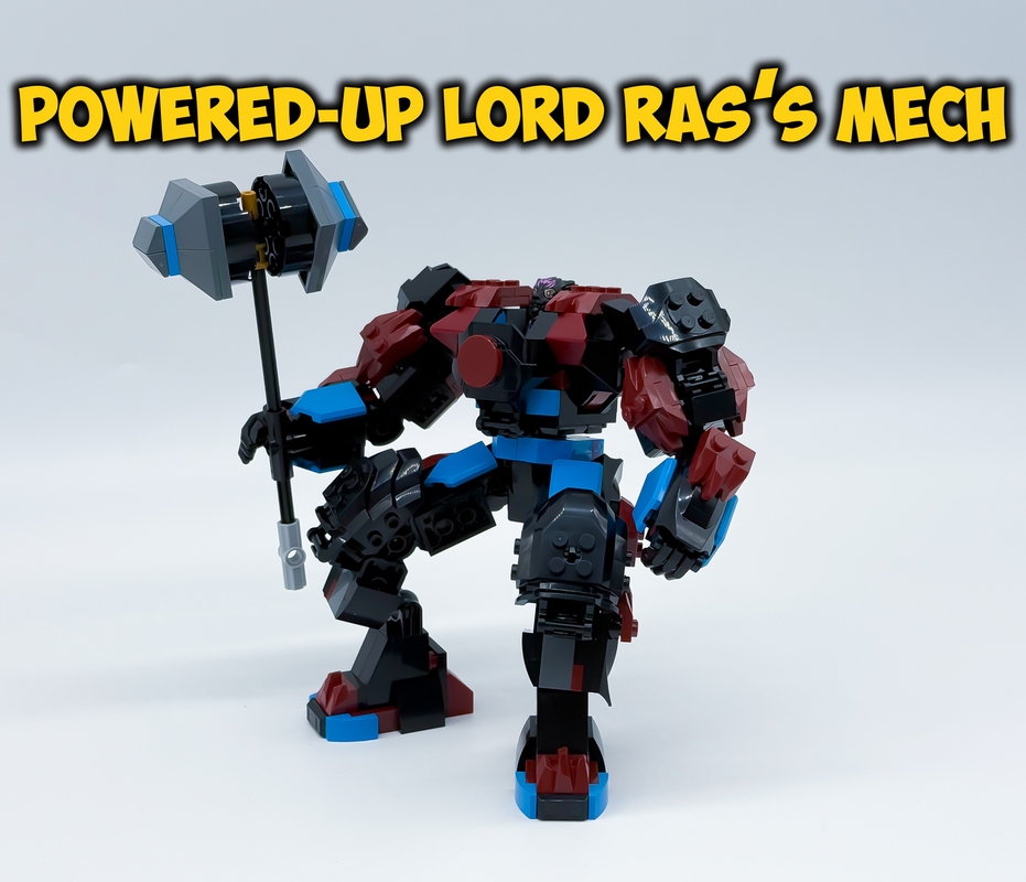 LEGO MOC Powered-Up Lord Ras's Mech by BricksByMind | Rebrickable ...