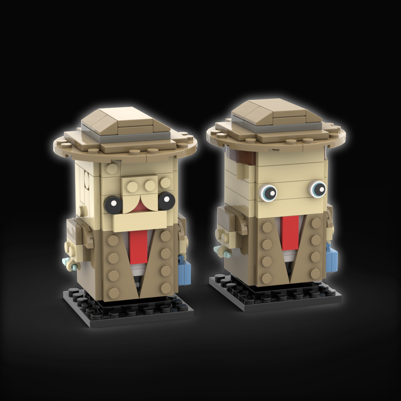 LEGO MOC Vault-Tec Rep (Ghoul + Human Pack) Fallout 4 by ...