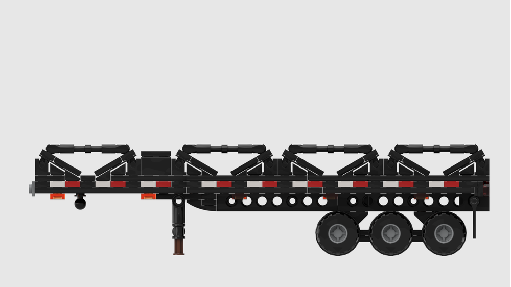 Lego Moc Coil Trailer By Phigeon Rebrickable Build With Lego