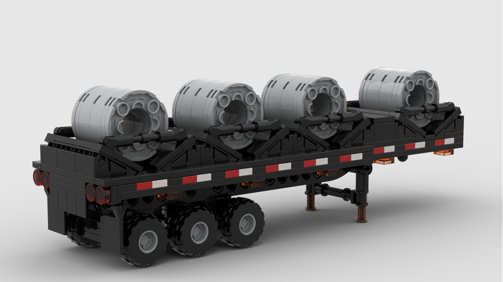 Lego Moc Coil Trailer By Phigeon Rebrickable Build With Lego