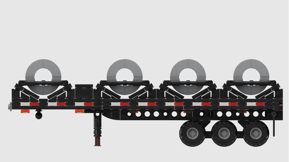 Lego Moc Coil Trailer By Phigeon Rebrickable Build With Lego