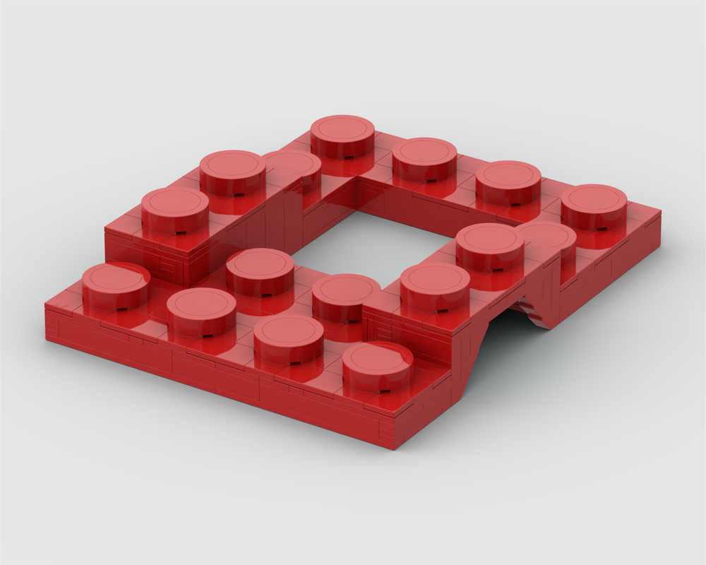 LEGO MOC Upscaled 4x5 mudguard by Briquoleur | Rebrickable - Build with ...