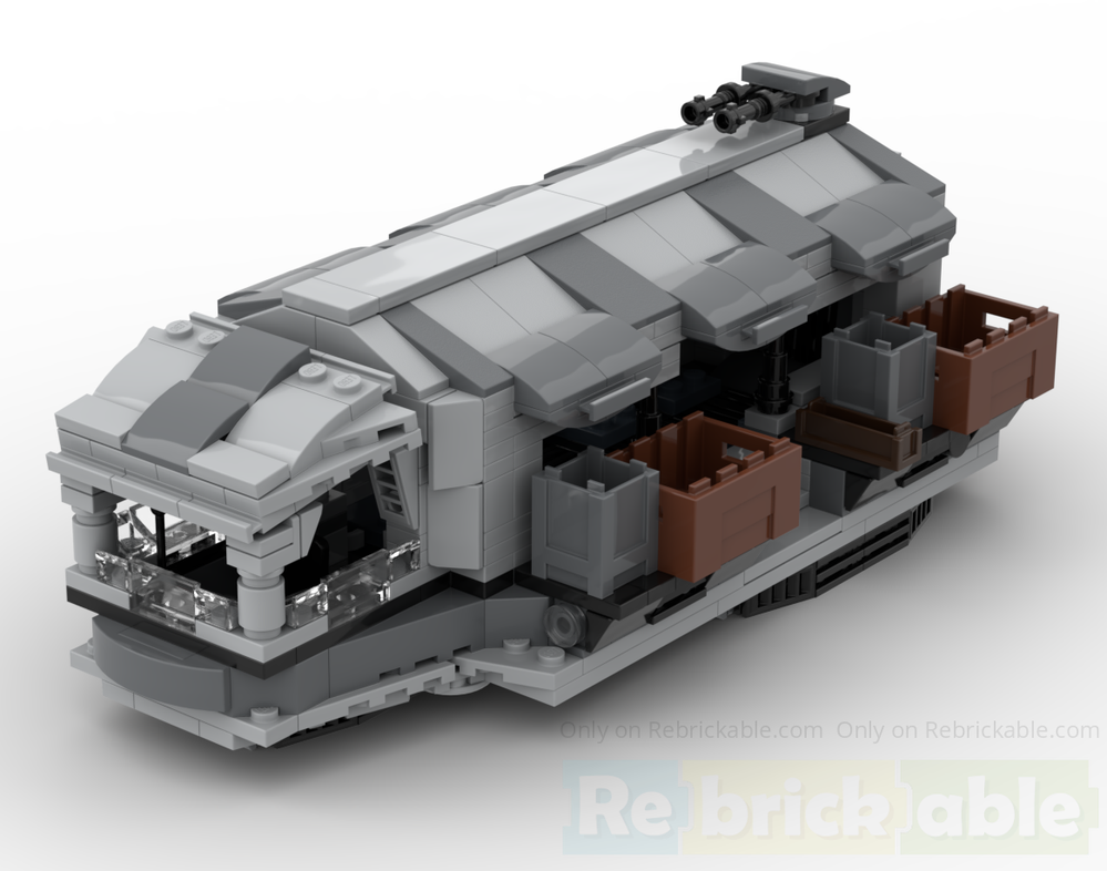 LEGO MOC Imperial Logistics Transport by Fabian2 | Rebrickable - Build ...