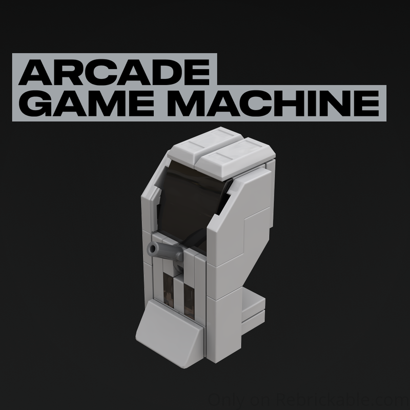 LEGO MOC-204222 Arcade Game Machine by scruffybrickherder | Rebrickable ...