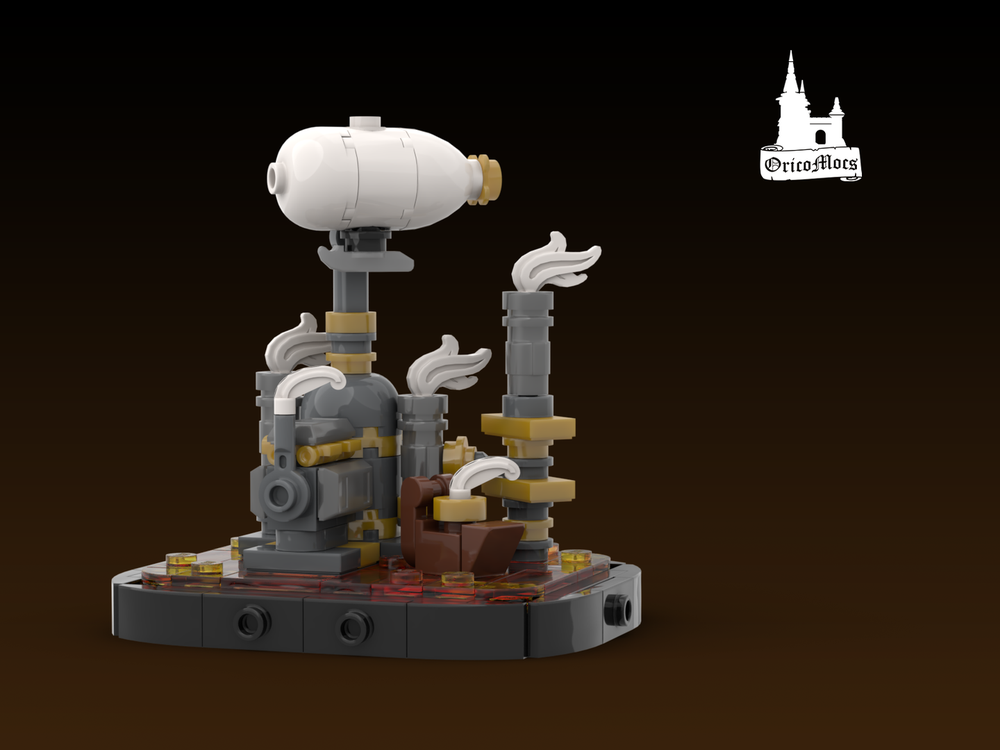 LEGO MOC Orwick & Co - Distillery by OricoMocs | Rebrickable - Build ...