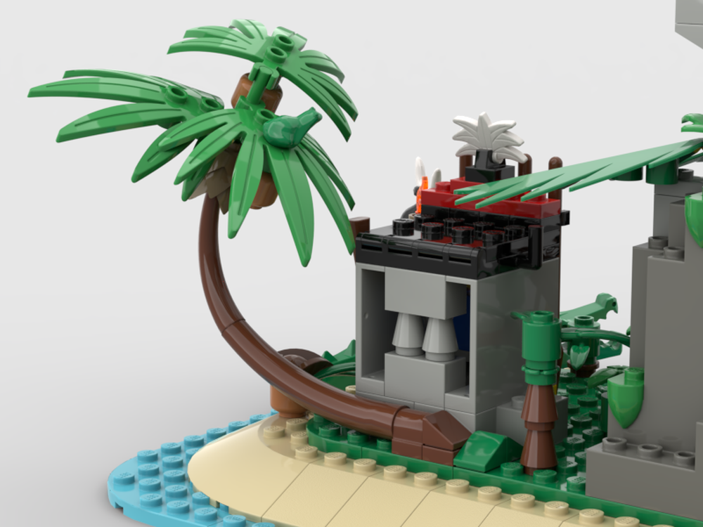 Lego Moc Crocodile Cage Kahukas Throne Moc By Redrexpaul