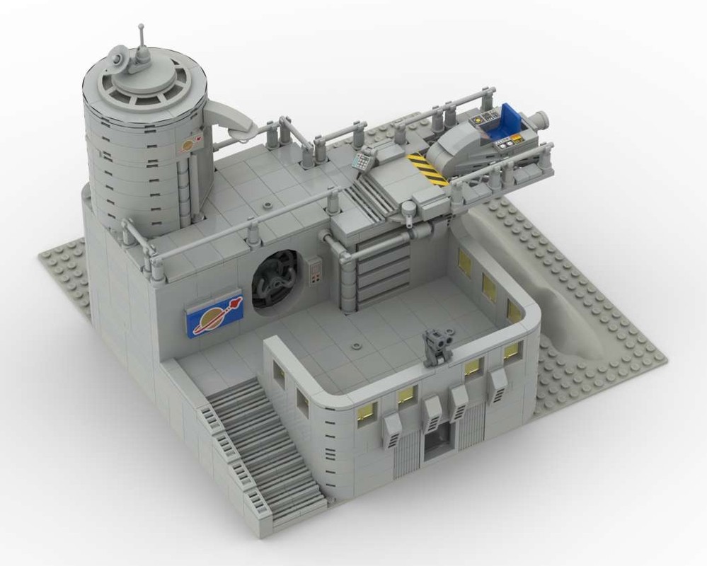 LEGO MOC Space base by Kraken71abc | Rebrickable - Build with LEGO