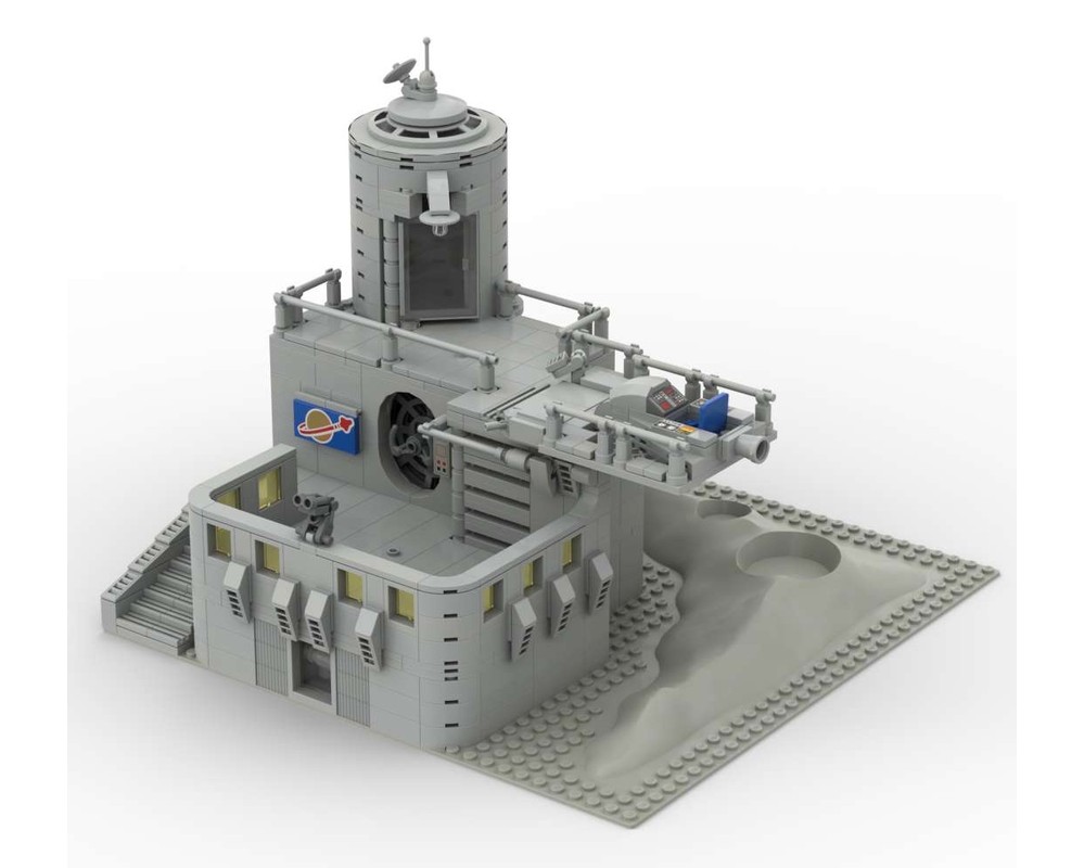 LEGO MOC Space base by Kraken71abc | Rebrickable - Build with LEGO