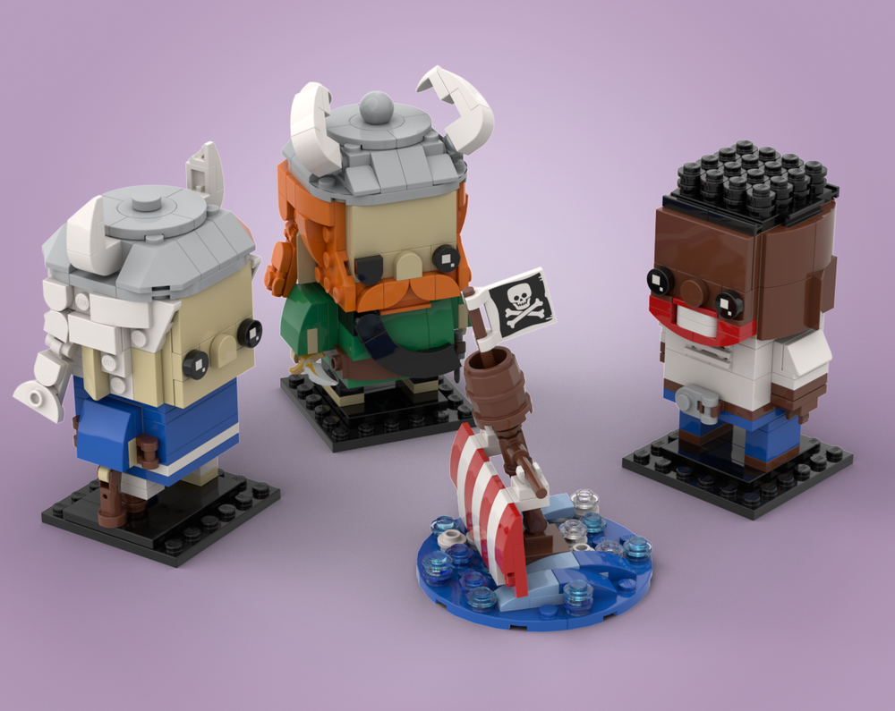 Lego Moc Pirates Asterix And Obelix By Abracadabrick Rebrickable