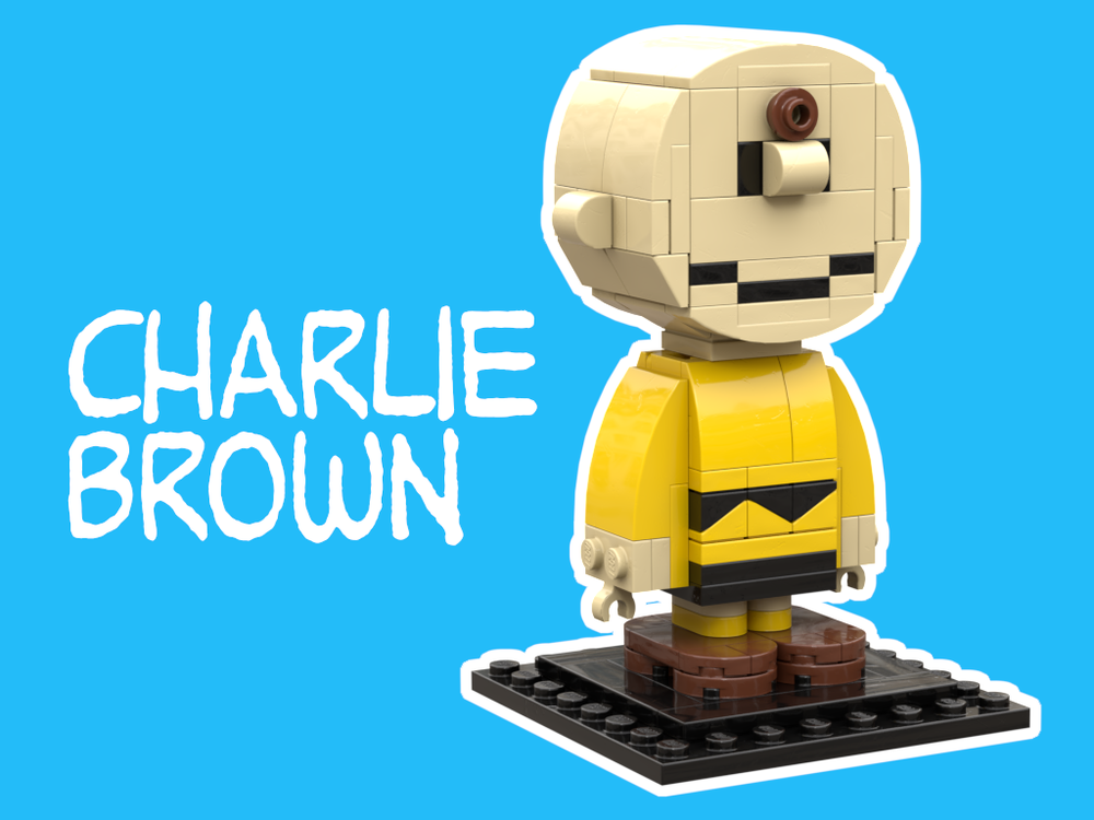 LEGO MOC Charlie Brown by tacotaco64™️ | Rebrickable - Build with LEGO