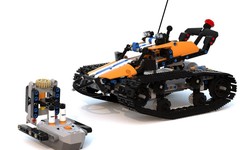 LEGO MOC-32062 42098 C-Model -> 2 Axle Tractor Unit (Technic 2019 ...