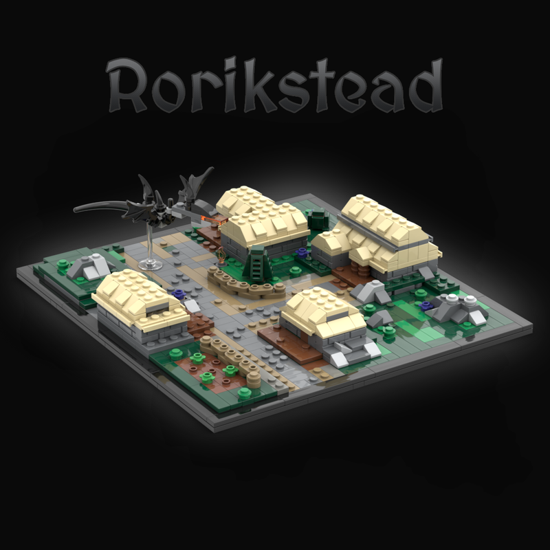 LEGO MOC Rorikstead (Skyrim) by Minifigdisplayco | Rebrickable - Build ...