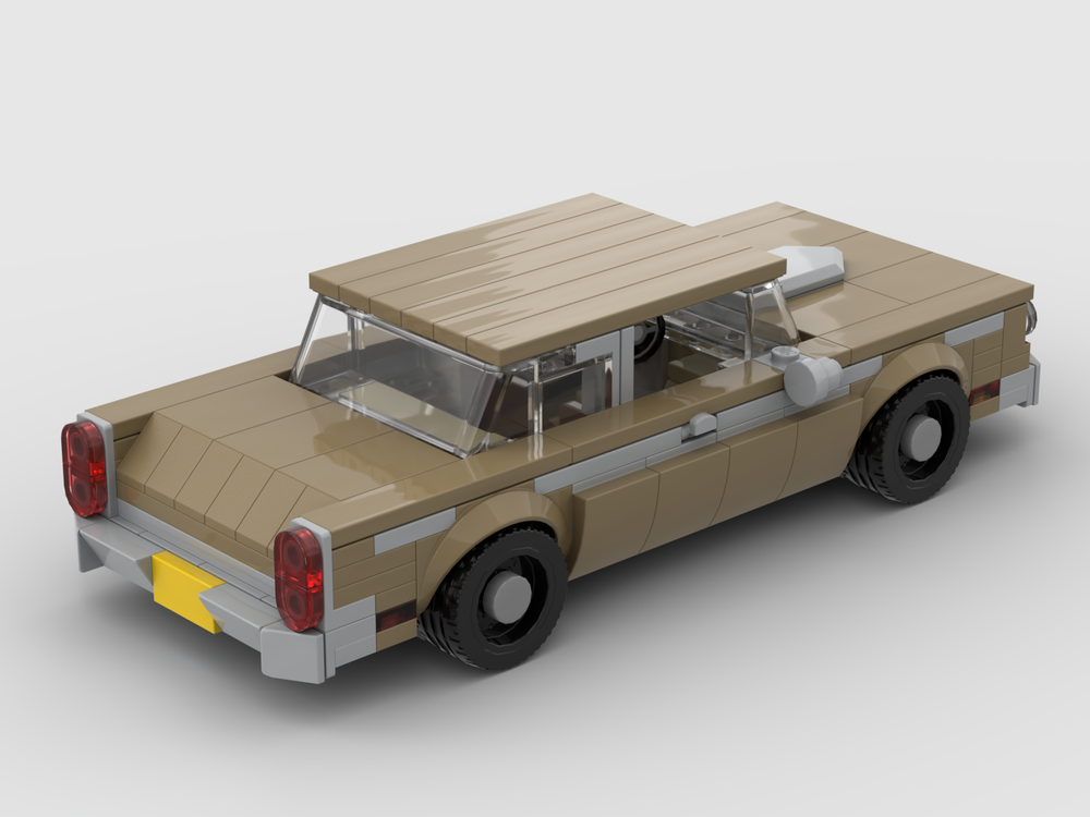 LEGO MOC 70s Sedan by DodgeViper | Rebrickable - Build with LEGO