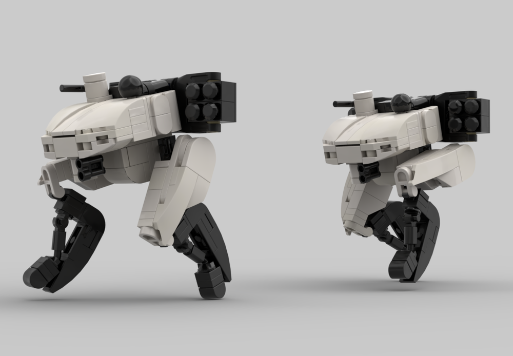 LEGO MOC "Defender" mobile gun platform by Futurism_Lego | Rebrickable ...