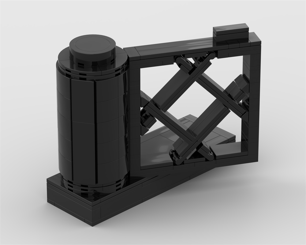 LEGO MOC Upscaled fence gate by Briquoleur | Rebrickable - Build with LEGO