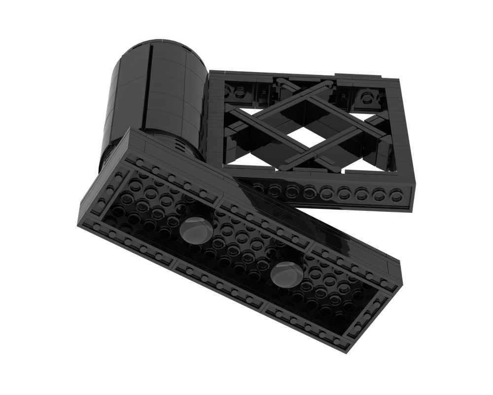 LEGO MOC Upscaled fence gate by Briquoleur | Rebrickable - Build with LEGO
