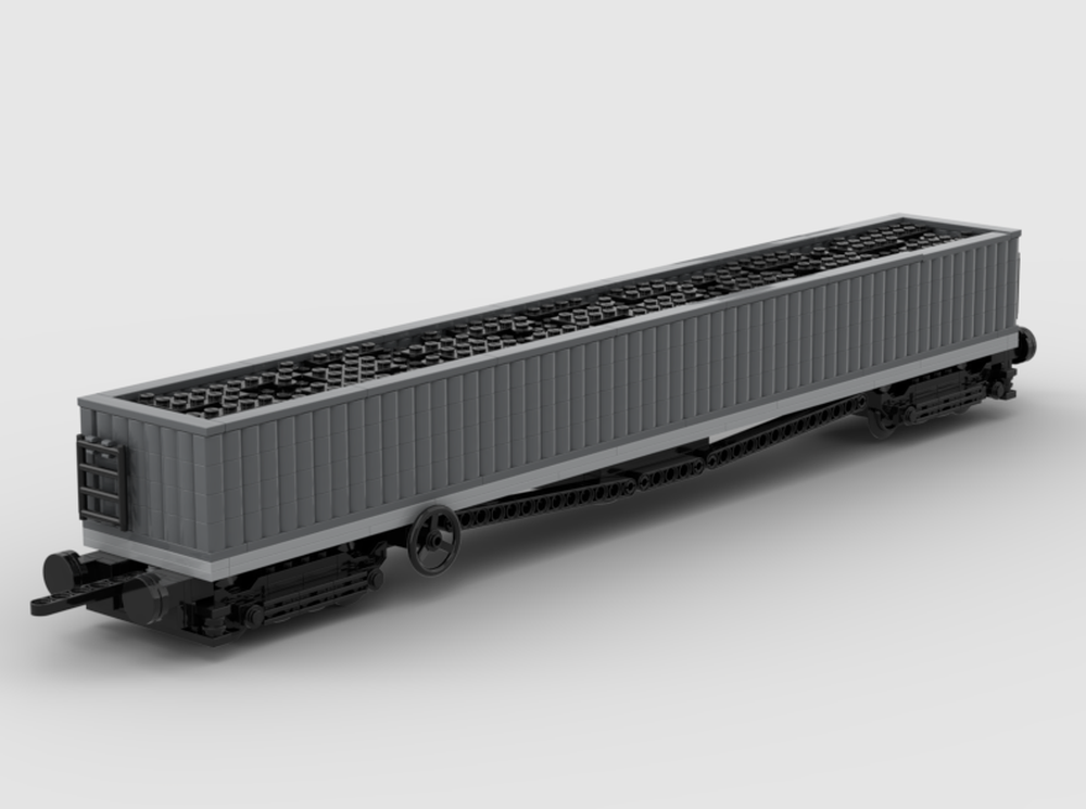 LEGO MOC Coal Wagon (budget build) by Mr_Instruction | Rebrickable ...