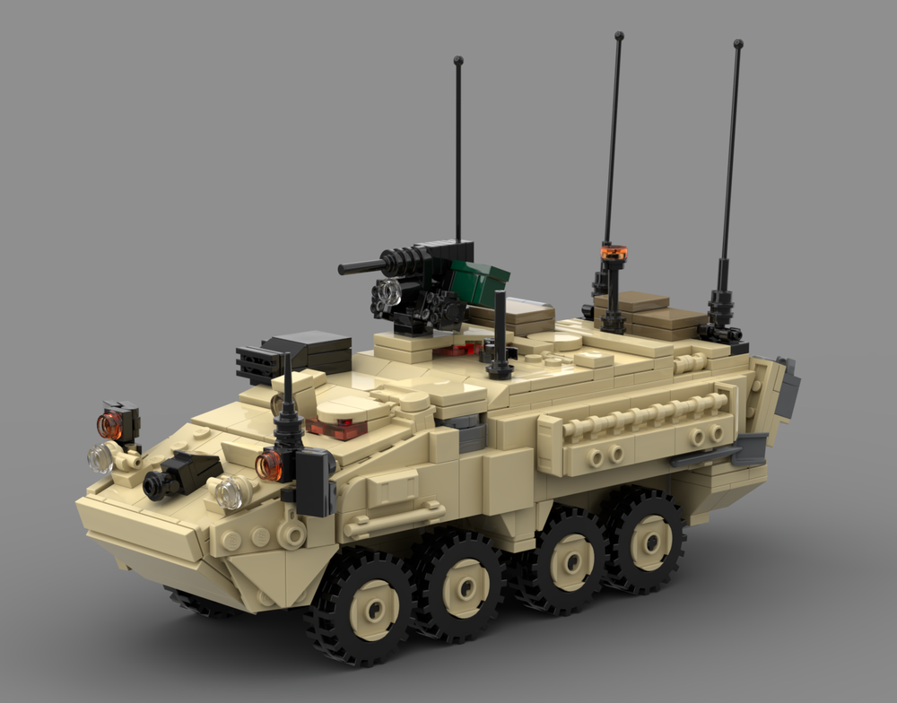 LEGO MOC M1126 Stryker by Peachman101 | Rebrickable - Build with LEGO