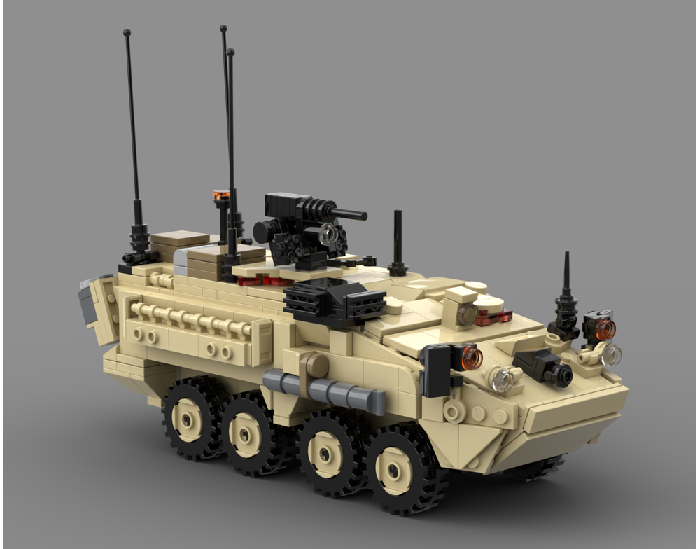 LEGO MOC M1126 Stryker by Peachman101 | Rebrickable - Build with LEGO