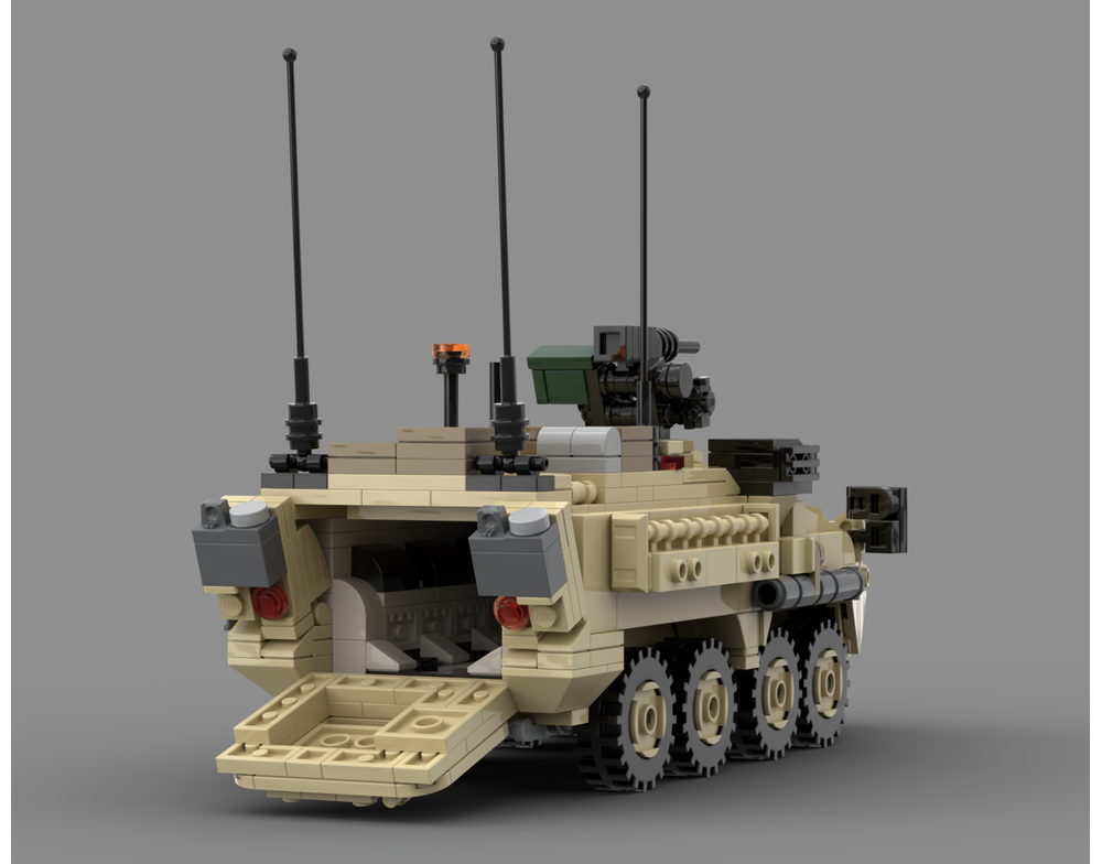 LEGO MOC M1126 Stryker by Peachman101 | Rebrickable - Build with LEGO